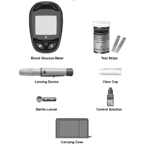 Check Blood Sugar at home with a Finger-Stick Blood Glucose Meter